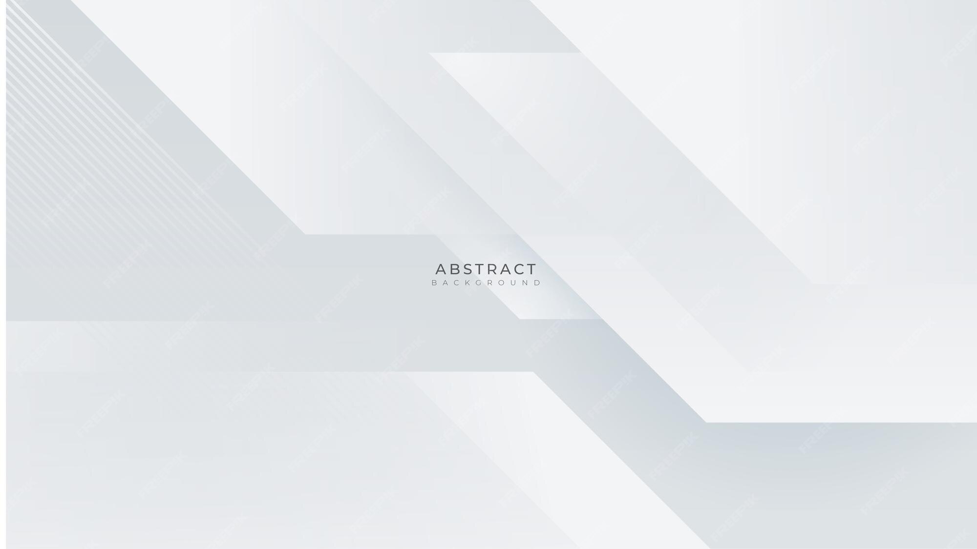 Premium Vector | Modern simple minimal white geometric shapes corporate ...