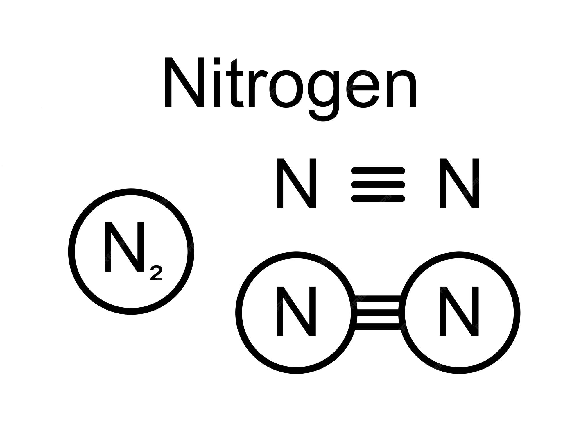 Premium Vector | Molecular model of nitrogen n2 chemical molecule with ... Premium Vector | Molecular model of nitrogen n2 chemical molecule with ...