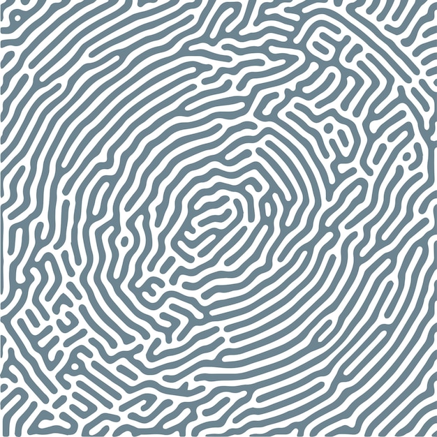 Premium Vector Monochrome Reaction Diffusion Organic Spiral Circular