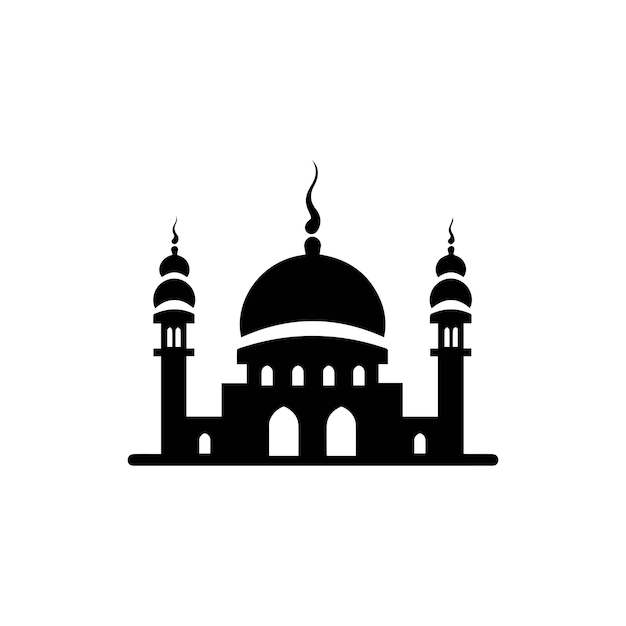 Premium Vector | Mosque icon vector illustration design template vector ... Premium Vector | Mosque icon vector illustration design template vector ...
