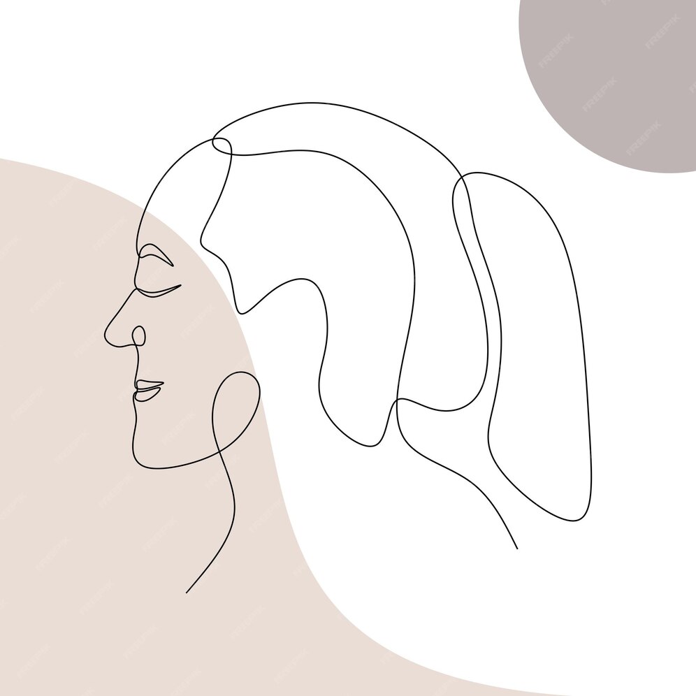 Premium Vector Mother And Daughter Moment Continuous Drawing Single