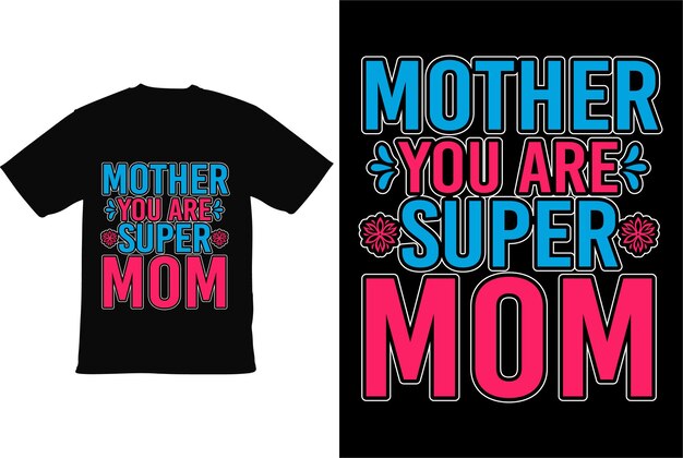 Premium Vector Mothers Day T Shirt Design Blessed Mom Mother Day T