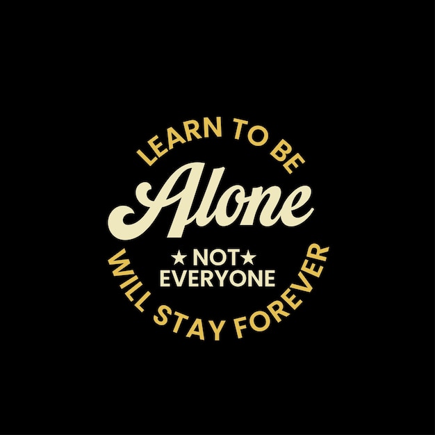 Premium Vector Motivational Typeface Quote Design Template