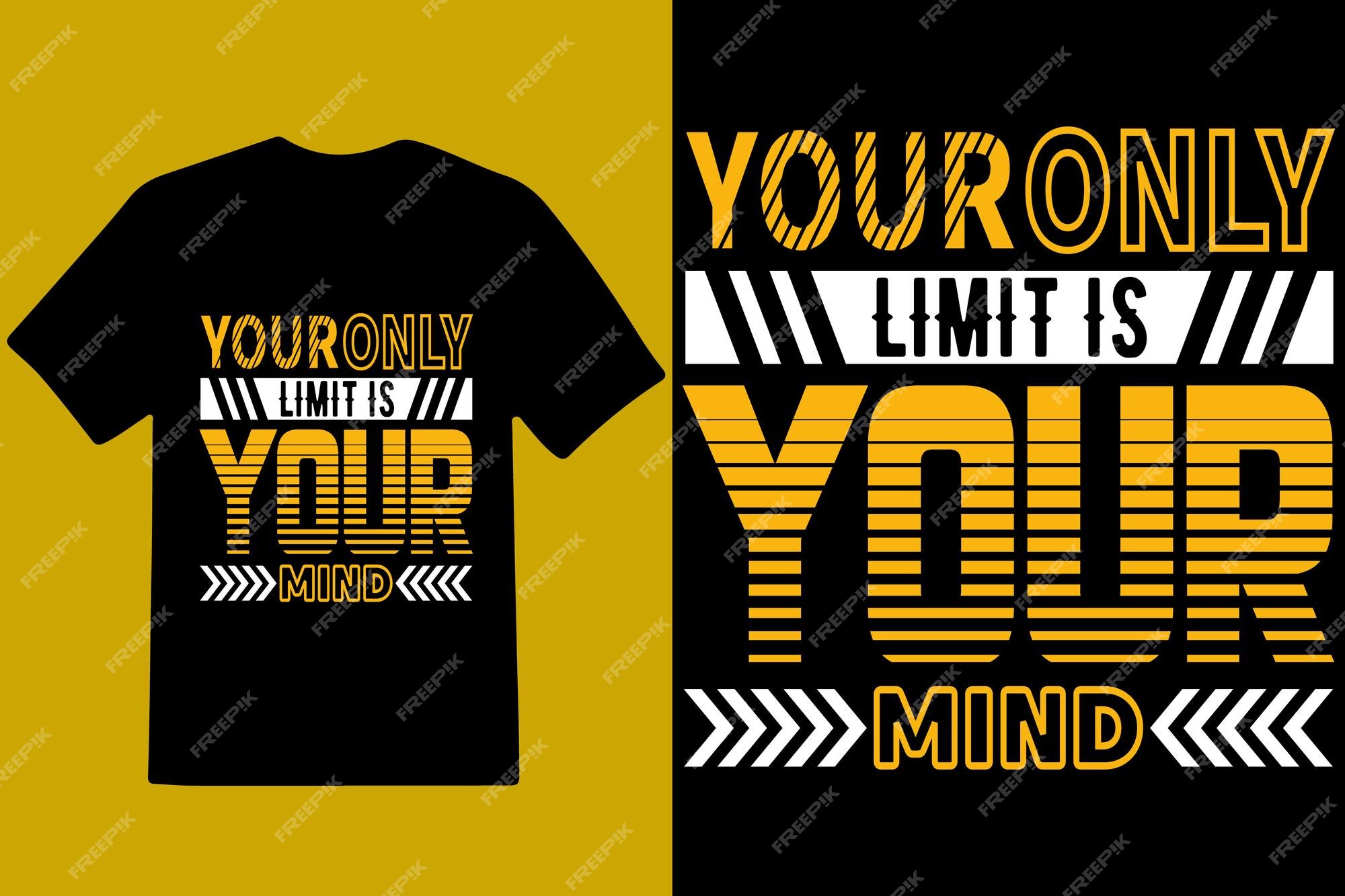 Premium Vector Motivational Typography T Shirt Design