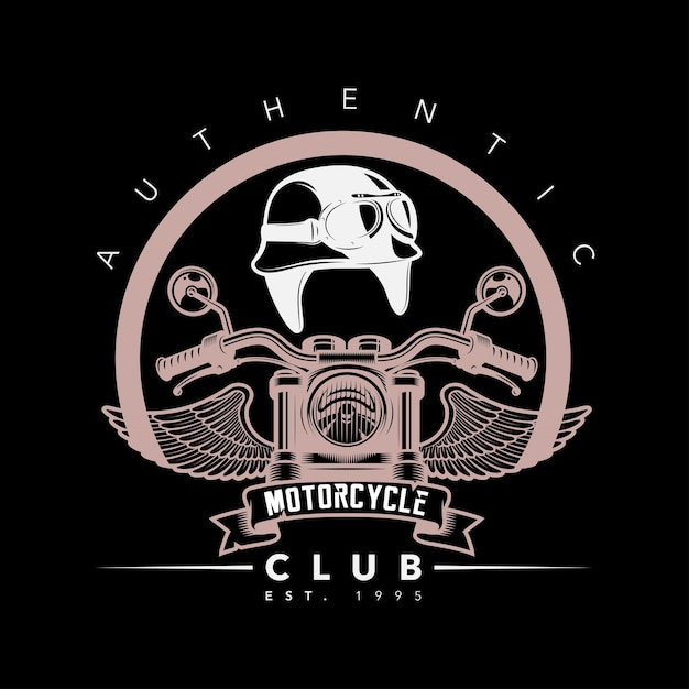 Premium Vector Motorcycle Vector Tshirt Design