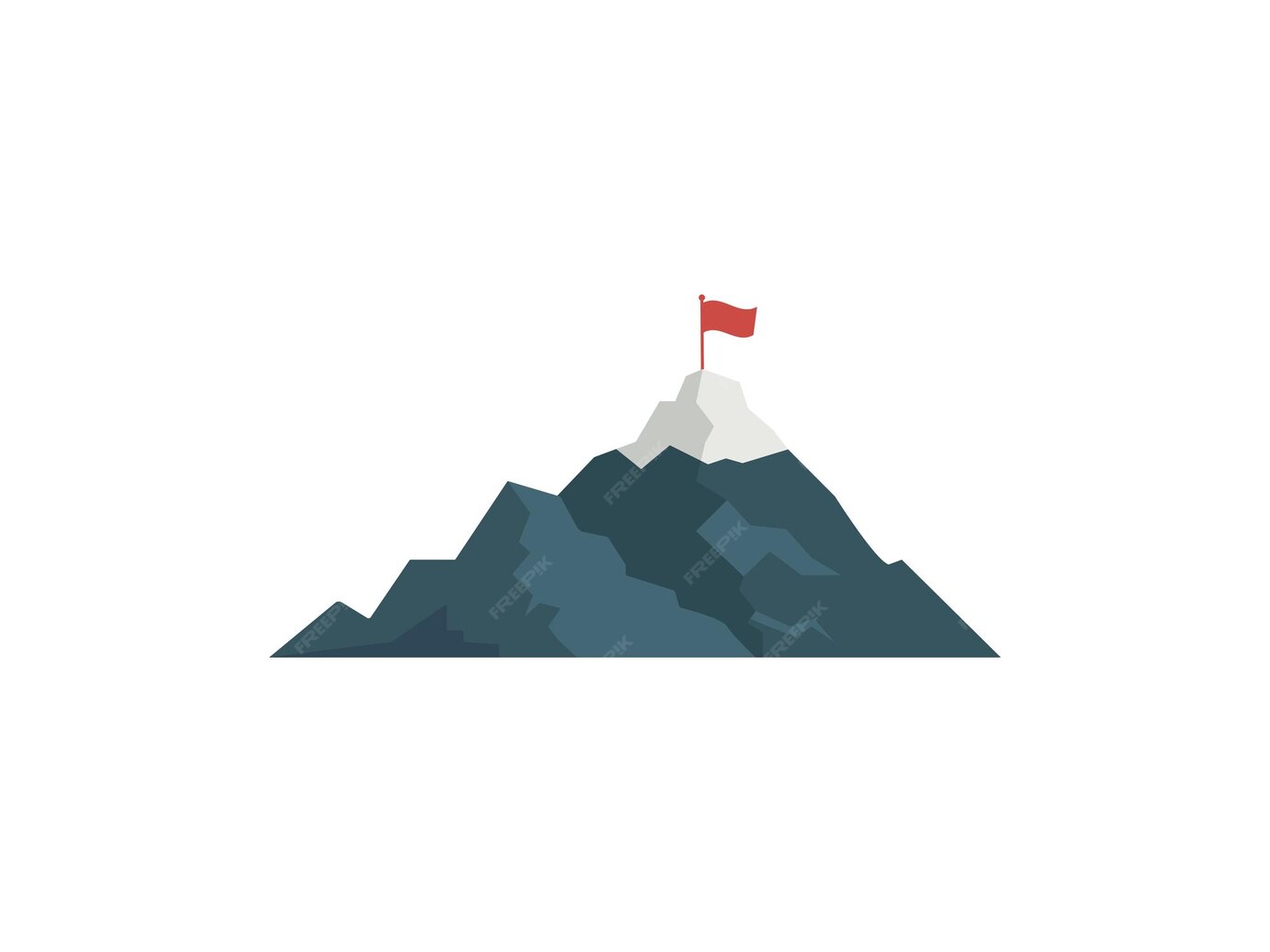 Premium Vector | Mountain climbing route to peak in flat style business ... Premium Vector | Mountain climbing route to peak in flat style business ...