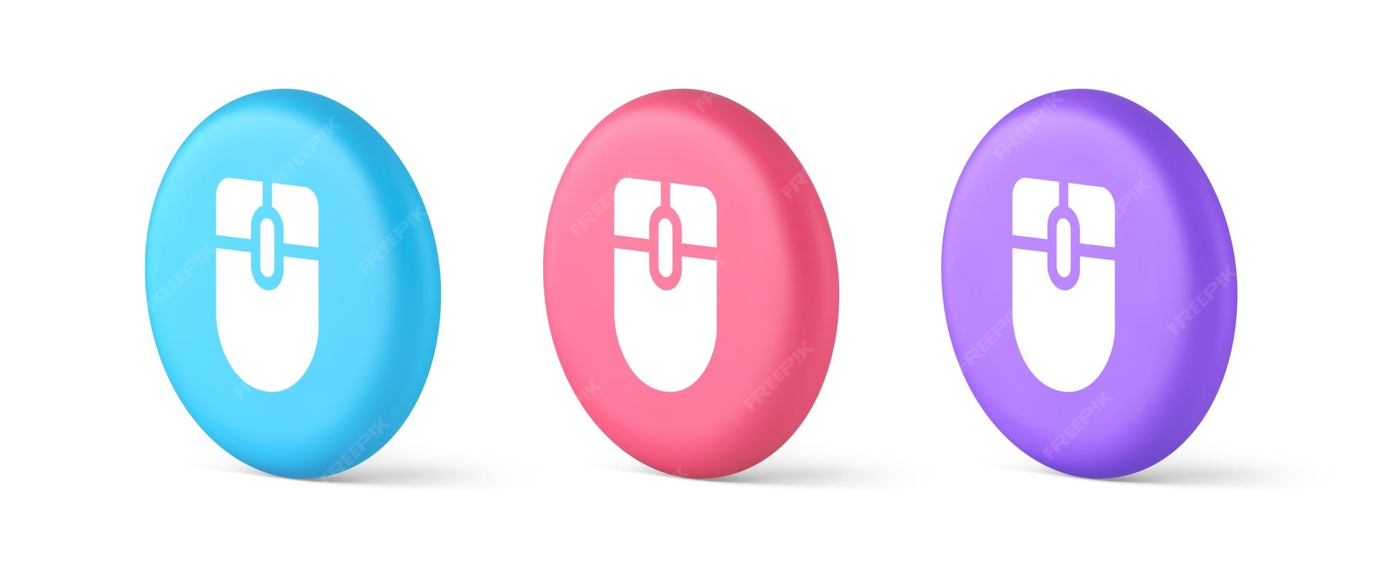 Premium Vector Mouse Computer Scrolling Device Cursor Button Click Control Cyberspace