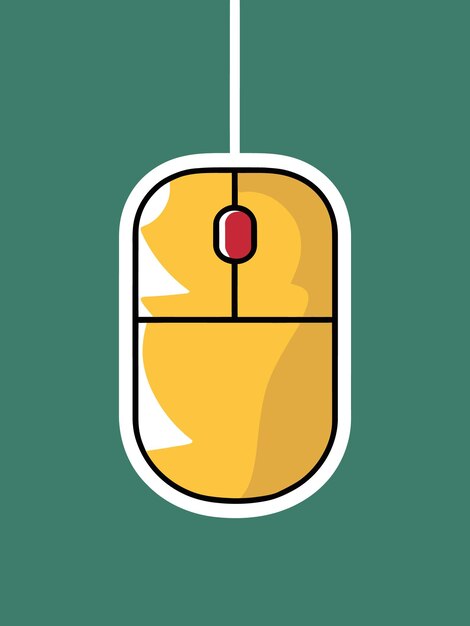 Premium Vector | Mouse isolated illustration Computer mouse Premium Vector | Mouse isolated illustration Computer mouse
