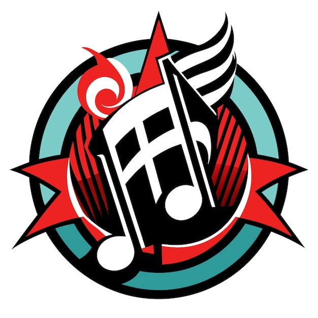 Music Logo Vector Premium Ai Generated Vector