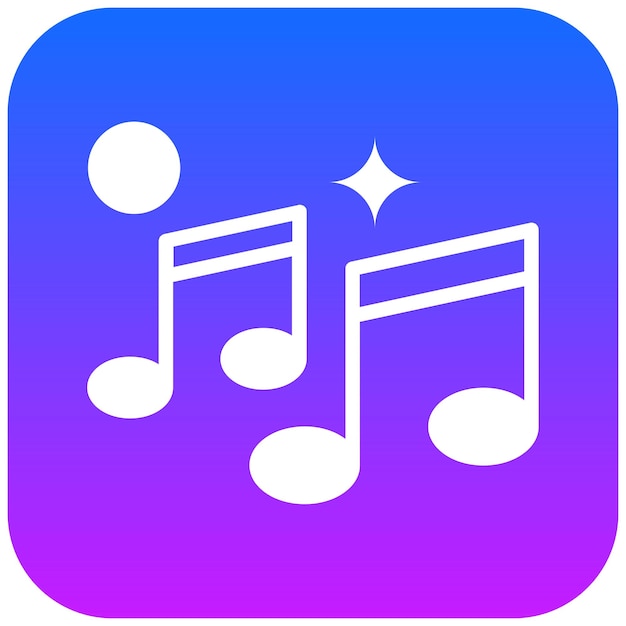 Premium Vector Musical Note Vector Illustration