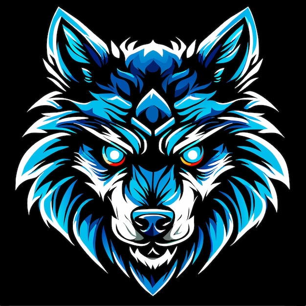 Premium Vector Mysterious Lone Wolf Graphic In High Quality