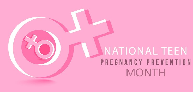 Premium Vector National Teen Pregnancy Prevention Month