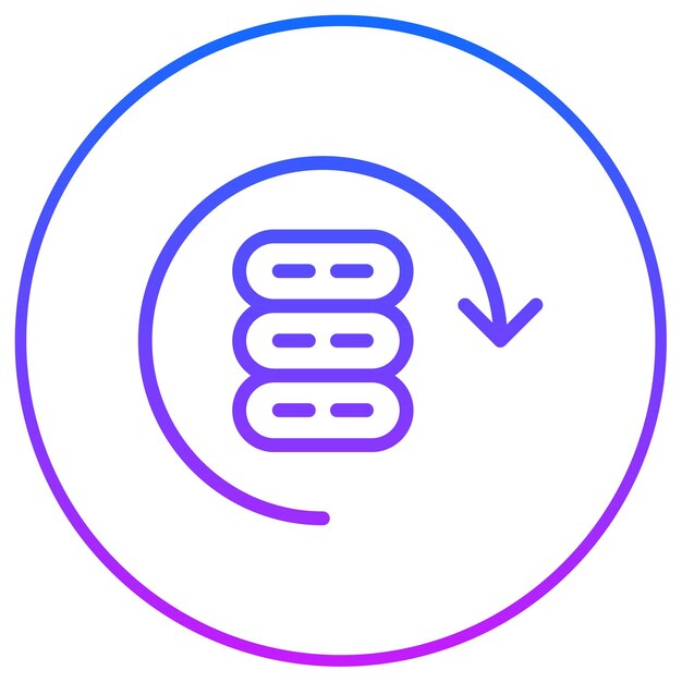 Premium Vector | Network Data Backup Icon Premium Vector | Network Data Backup Icon