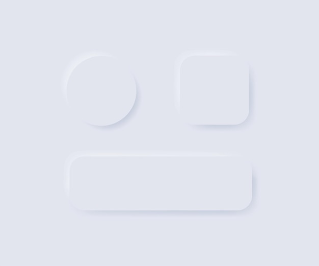 Css Neumorphism Vectors And Illustrations For Free Download Freepik
