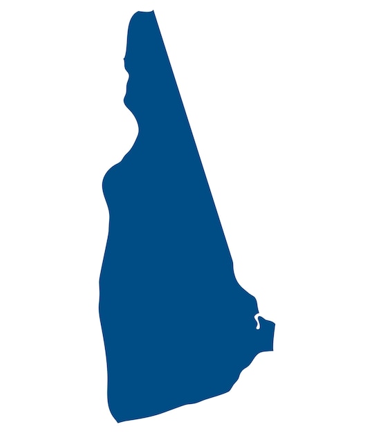 Premium Vector | New Hampshire state map Map of the US state of New ... Premium Vector | New Hampshire state map Map of the US state of New ...