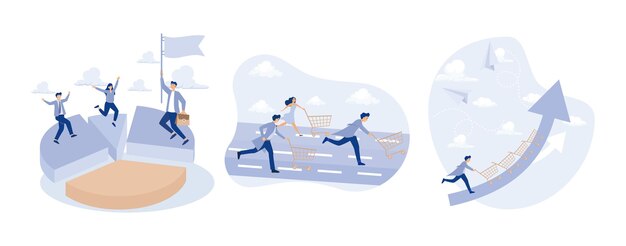 Premium Vector | Niche market, unique or specific group of customers ... Premium Vector | Niche market, unique or specific group of customers ...