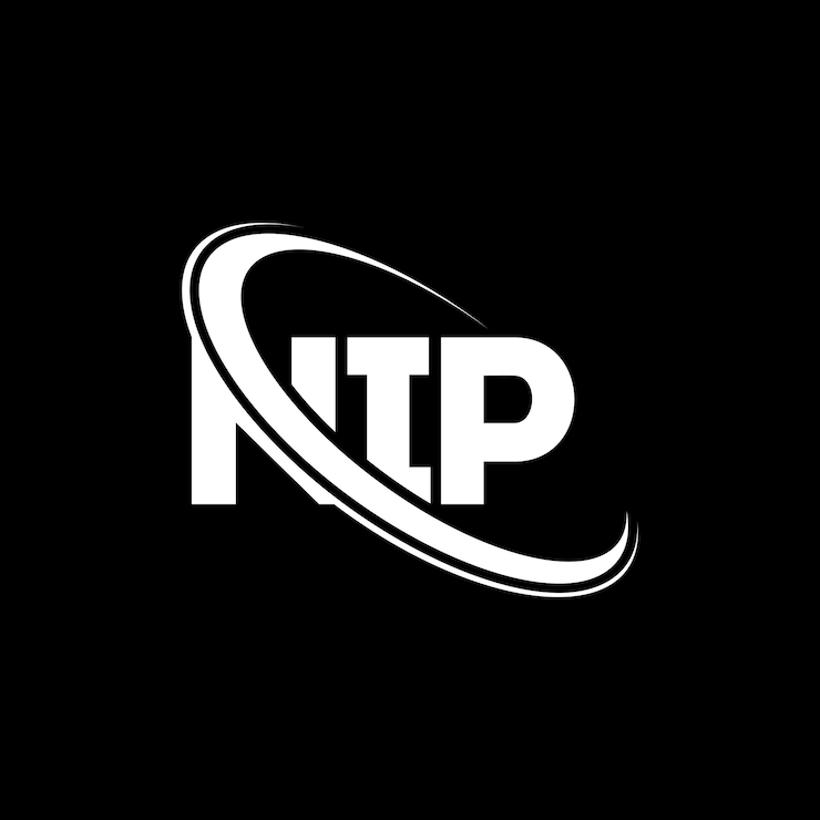 Premium Vector | Nip logo nip letter nip letter logo design initials nip logo linked with circle ...