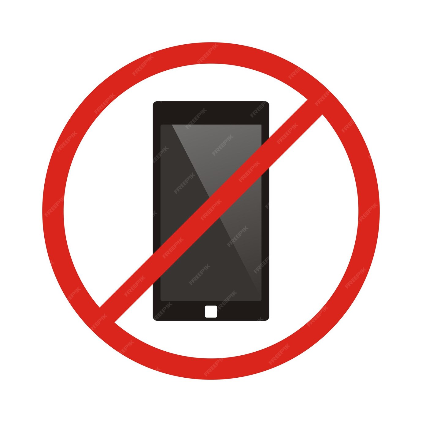 Premium Vector | No phone sign No talking by phone sign Red prohibition ... Premium Vector | No phone sign No talking by phone sign Red prohibition ...