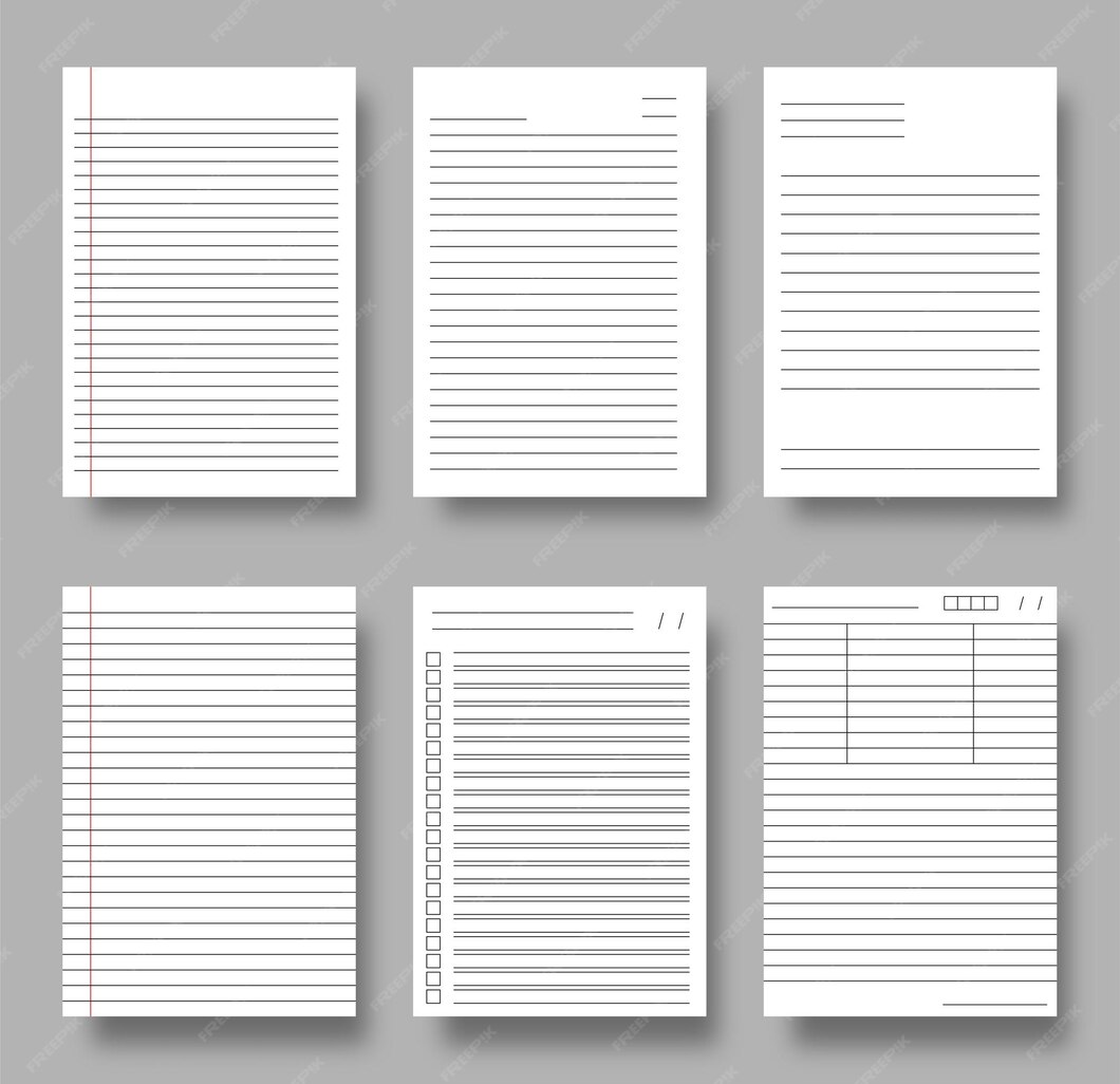 Premium Vector | Notebook A4 blank grid square cell lined paper sheet ...