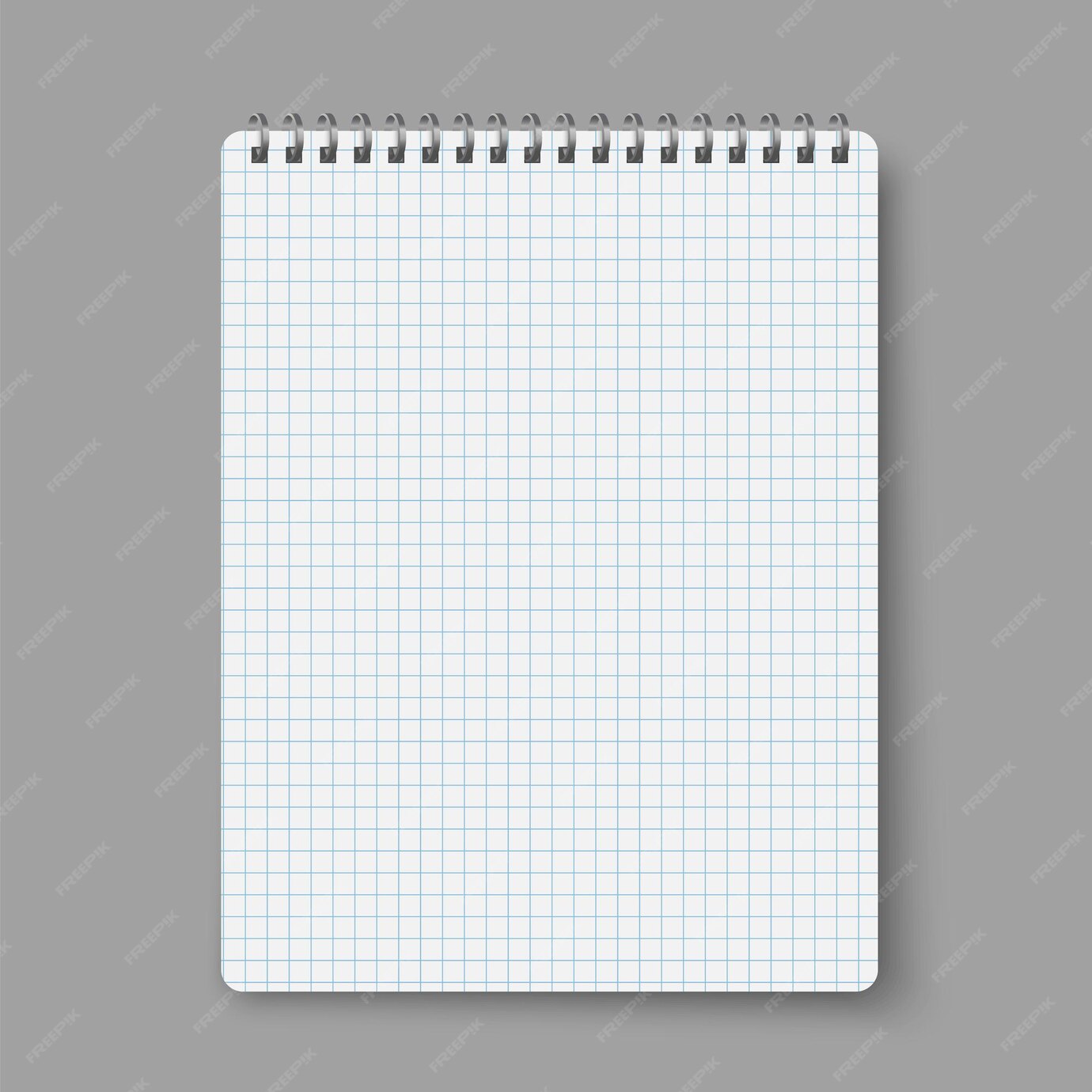 Premium Vector | Notebook line squared dot diary template notepad empty page set vector blank ...