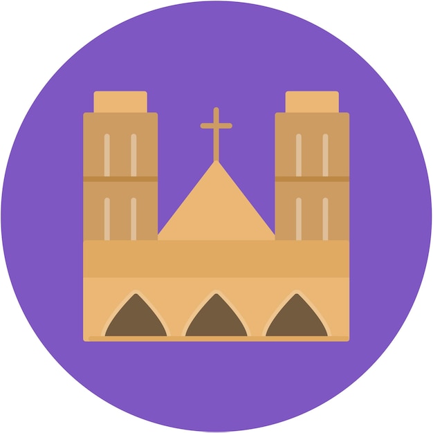Premium Vector | Notre dame vector illustration style Premium Vector | Notre dame vector illustration style