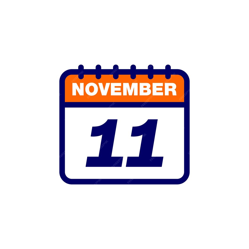 Premium Vector | November calendar icon vector template Premium Vector | November calendar icon vector template