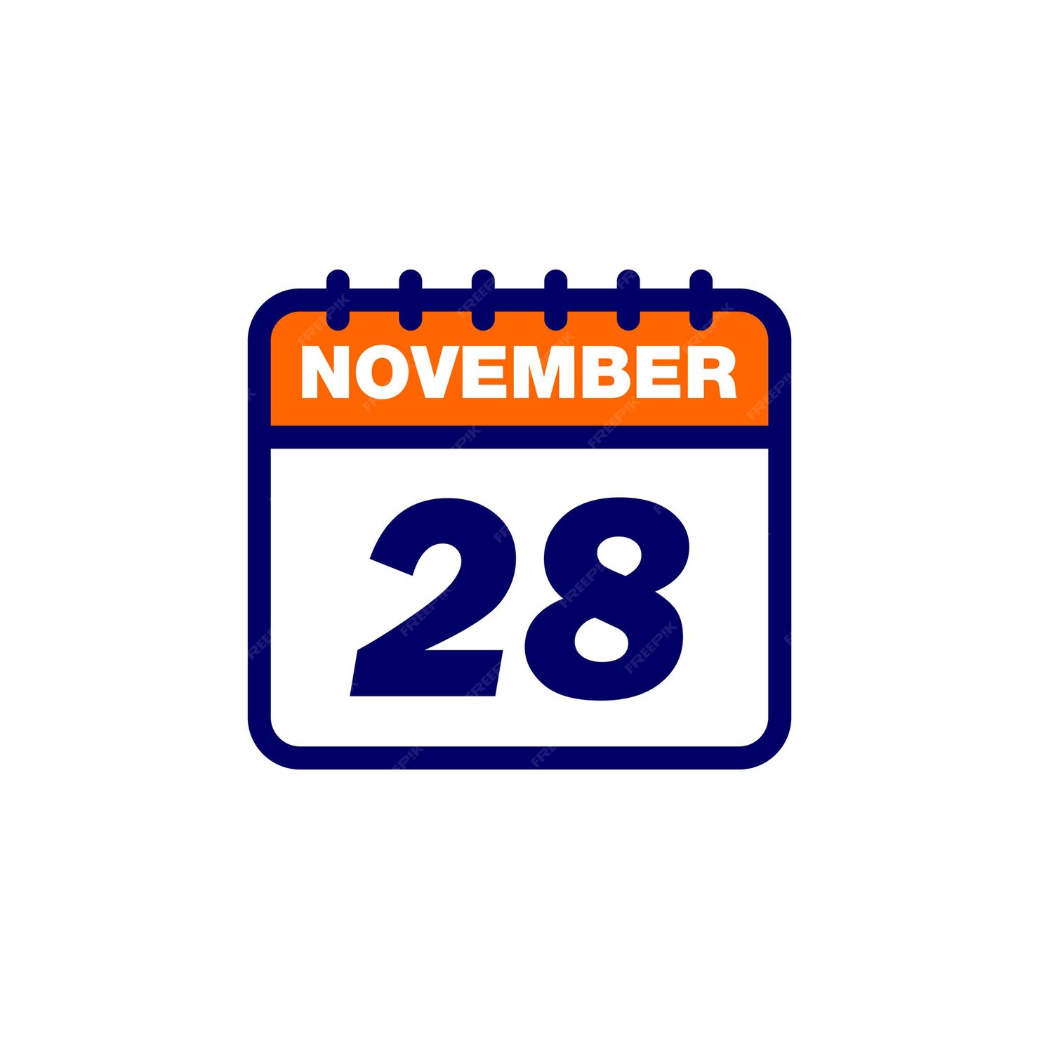 Premium Vector | November calendar icon vector template Premium Vector | November calendar icon vector template