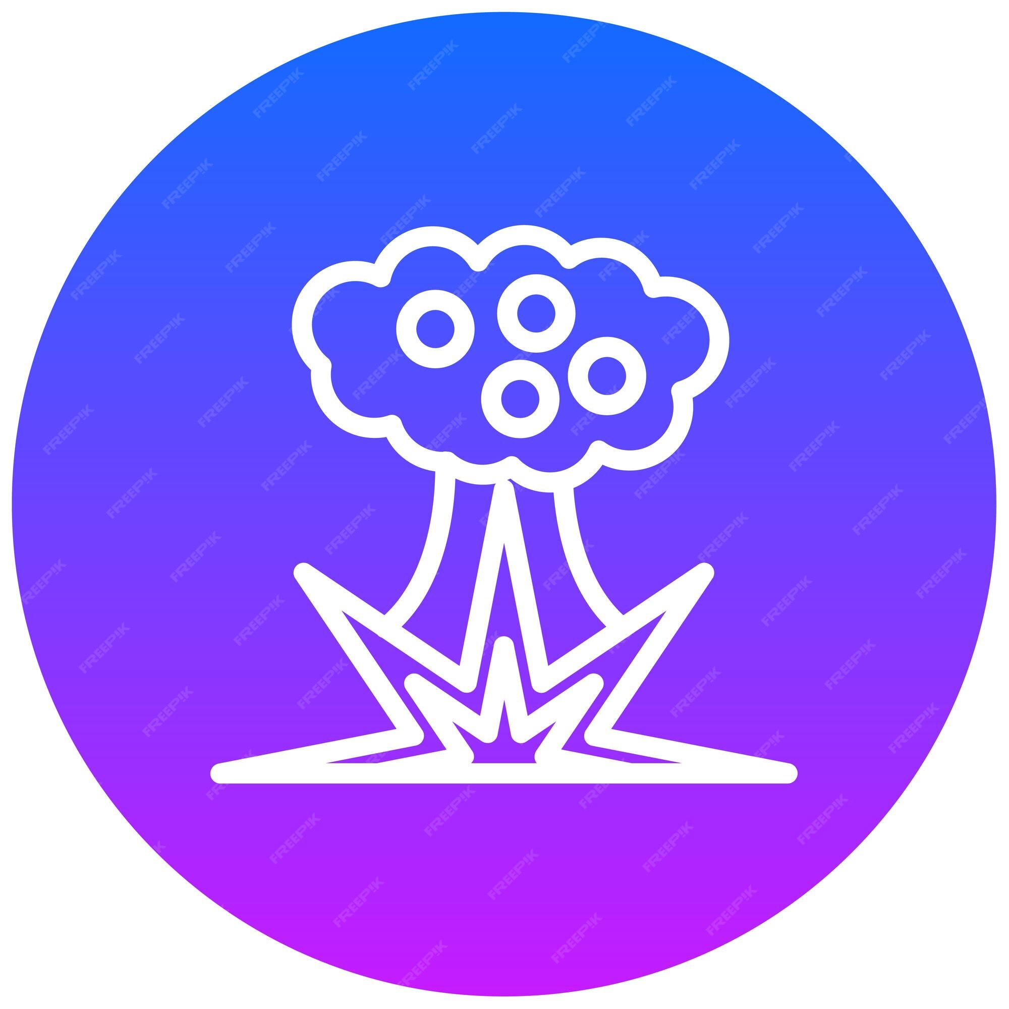 Premium Vector | Nuclear Blast Vector Illustration Premium Vector | Nuclear Blast Vector Illustration