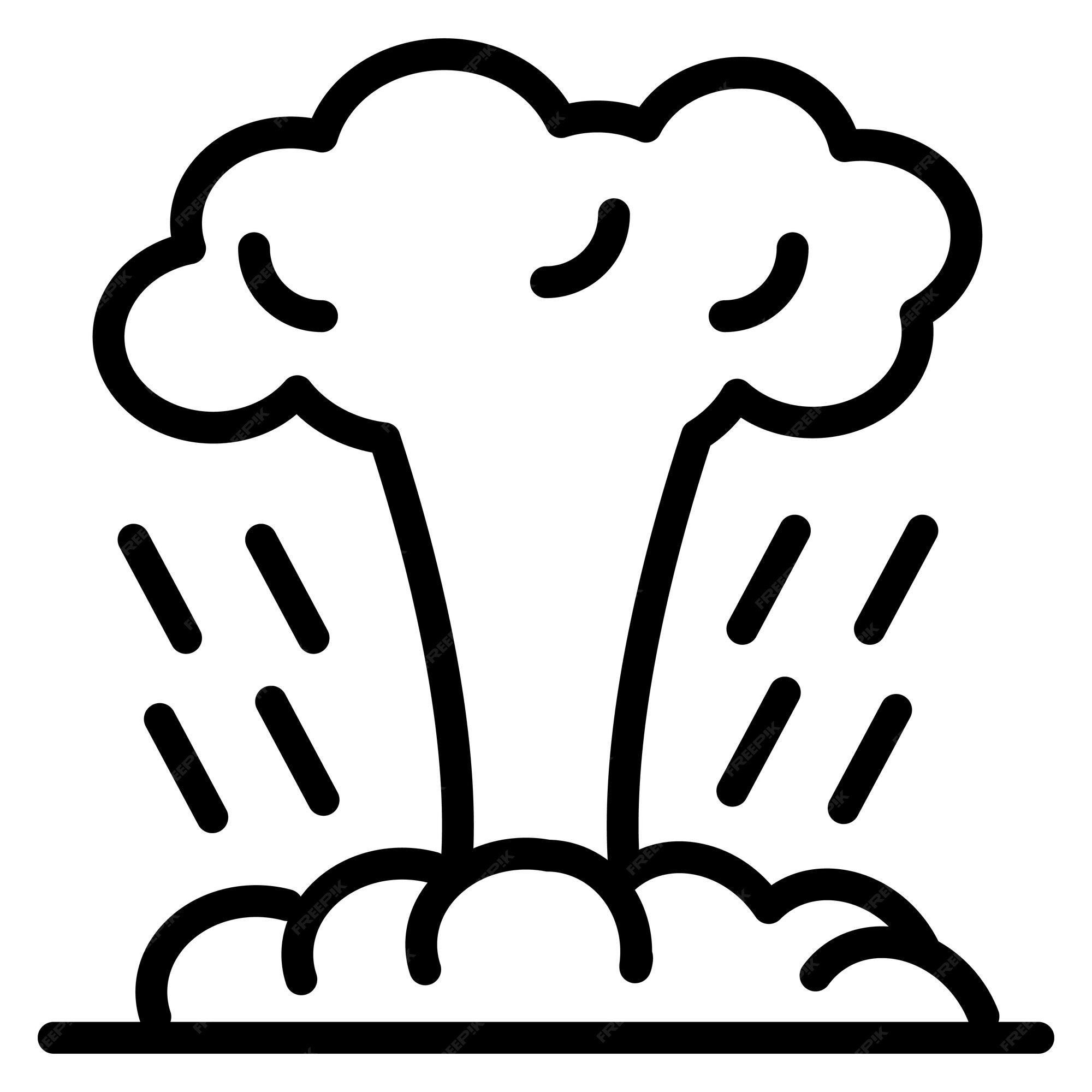 Premium Vector | Nuclear Blast Vector Illustration Premium Vector | Nuclear Blast Vector Illustration