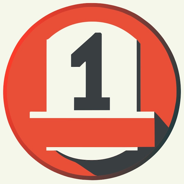 Number 1 vector illustration | Premium AI-generated vector Number 1 vector illustration | Premium AI-generated vector
