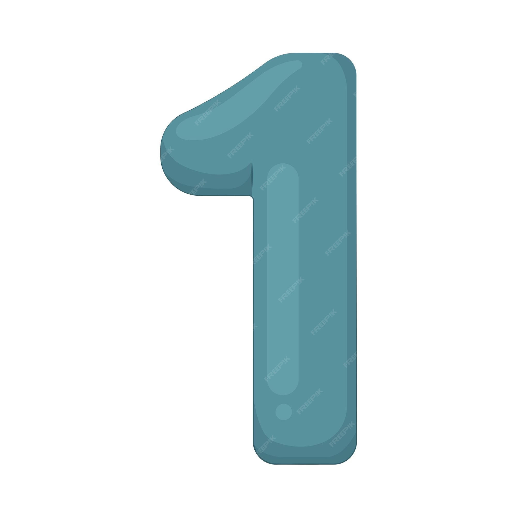 Premium Vector | Number 1 Premium Vector | Number 1