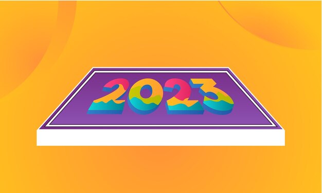 Premium Vector | Number 2023 Elegant Vector Illustration Premium Vector | Number 2023 Elegant Vector Illustration