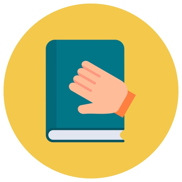 Premium Vector Oath Flat Illustration