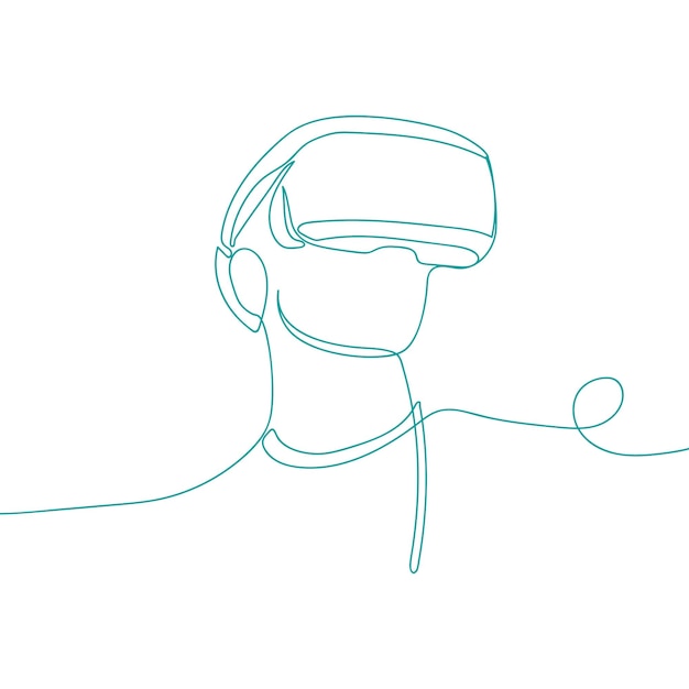 Premium Vector | One line drawing Premium Vector | One line drawing