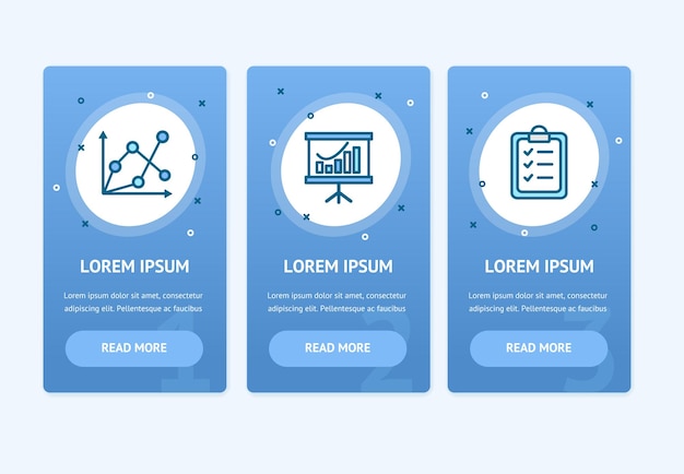 Premium Vector | Oneboarding App Screens Set Vector Premium Vector | Oneboarding App Screens Set Vector