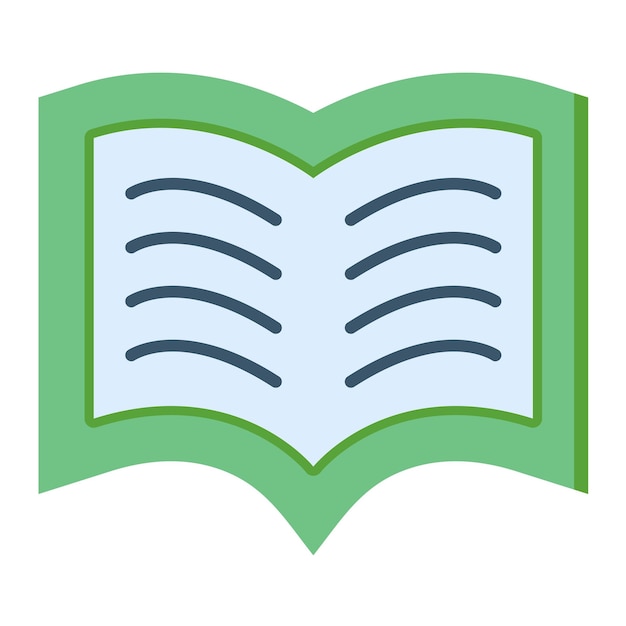 Premium Vector | Open book flat illustration Premium Vector | Open book flat illustration