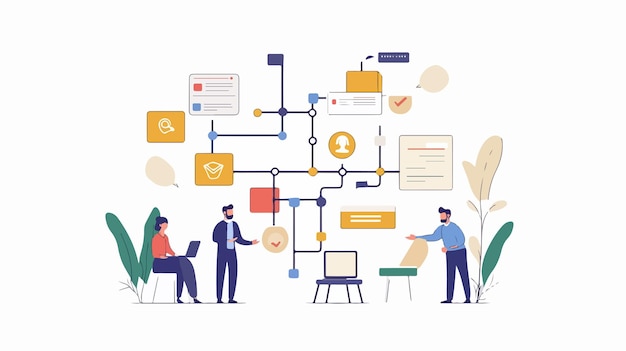 Optimizing Workflow Concept Employees Creating Solutions Together ... Optimizing Workflow Concept Employees Creating Solutions Together ...