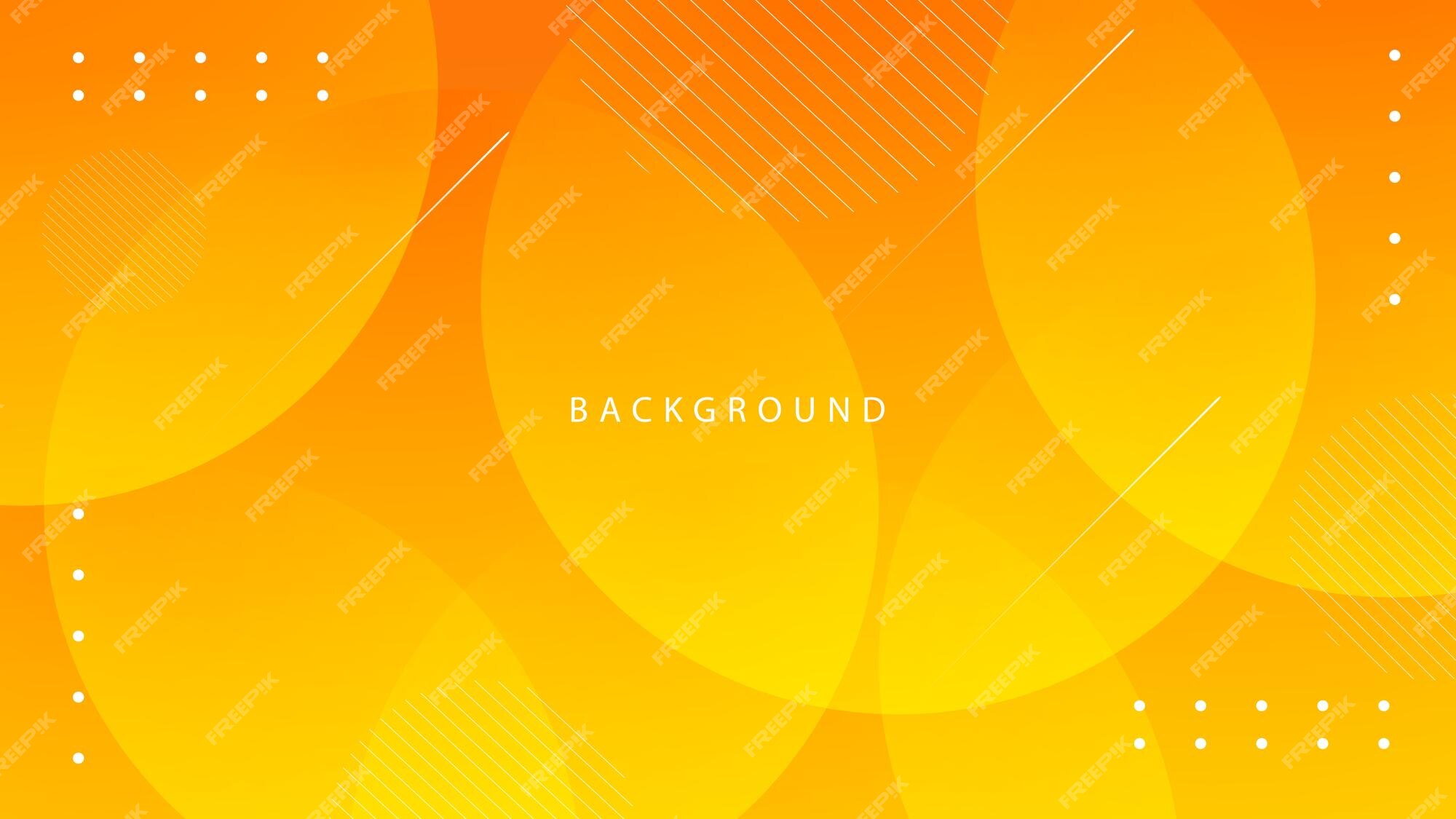 Premium Vector Orange And Yellow Gradient Color Abstract Background