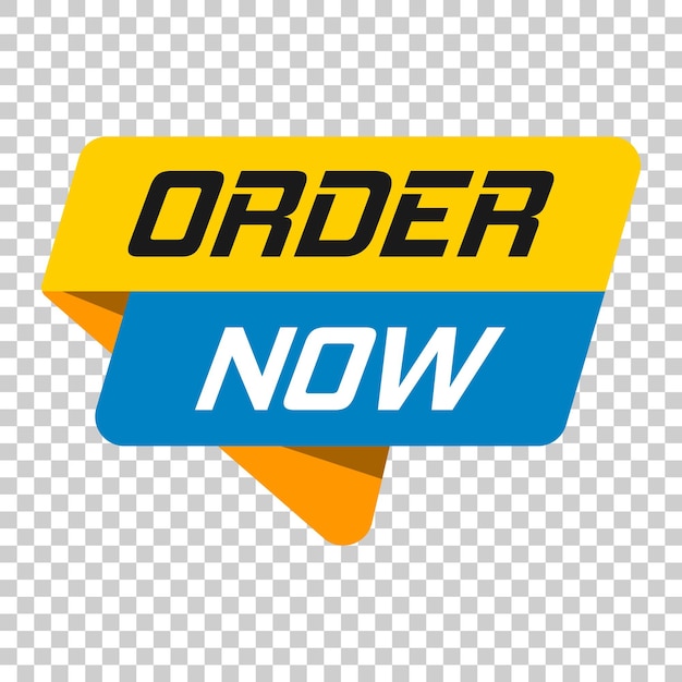 Premium Vector | Order now banner badge icon Vector illustration on ... Premium Vector | Order now banner badge icon Vector illustration on ...