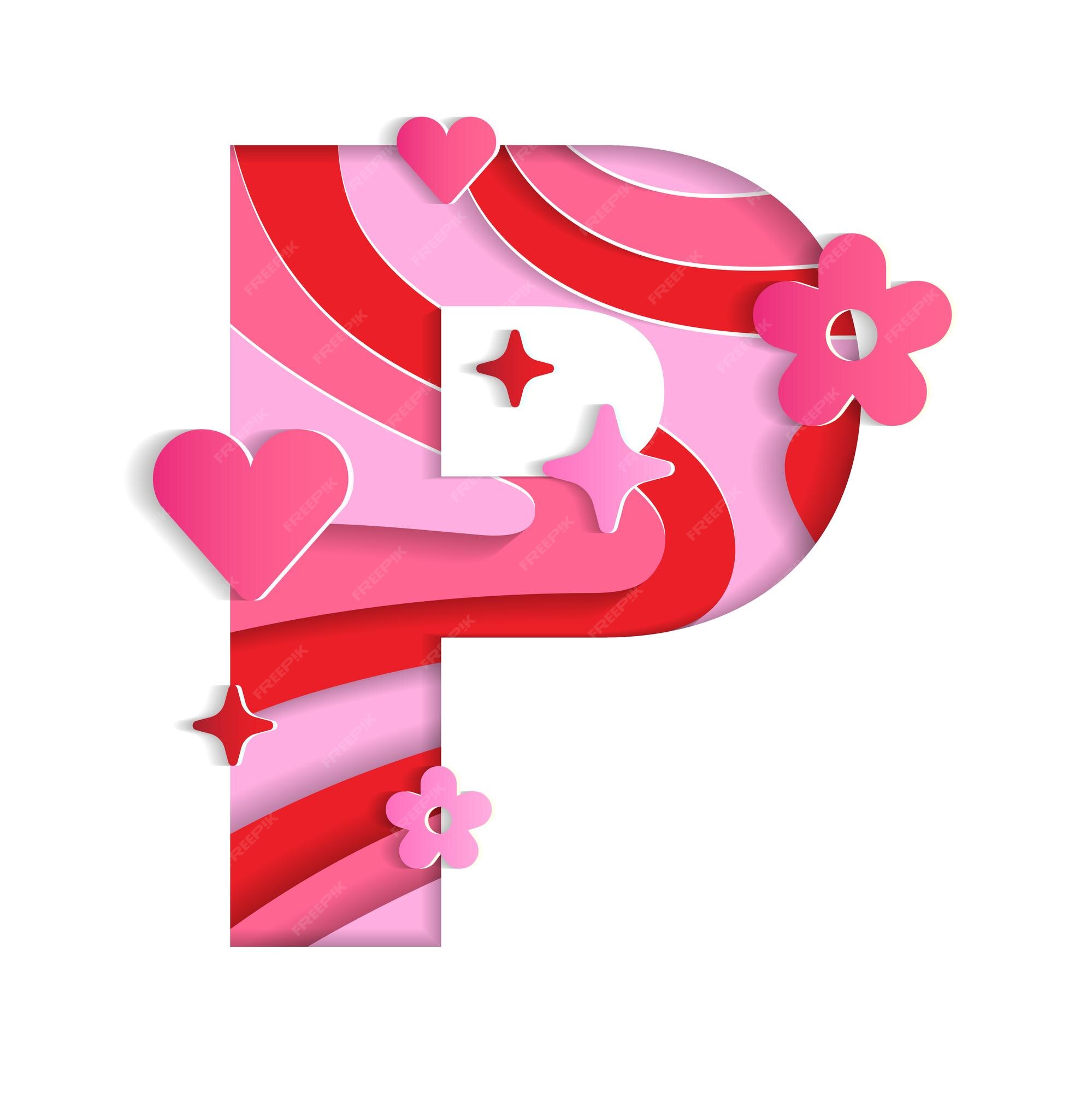 Letter P In Love
