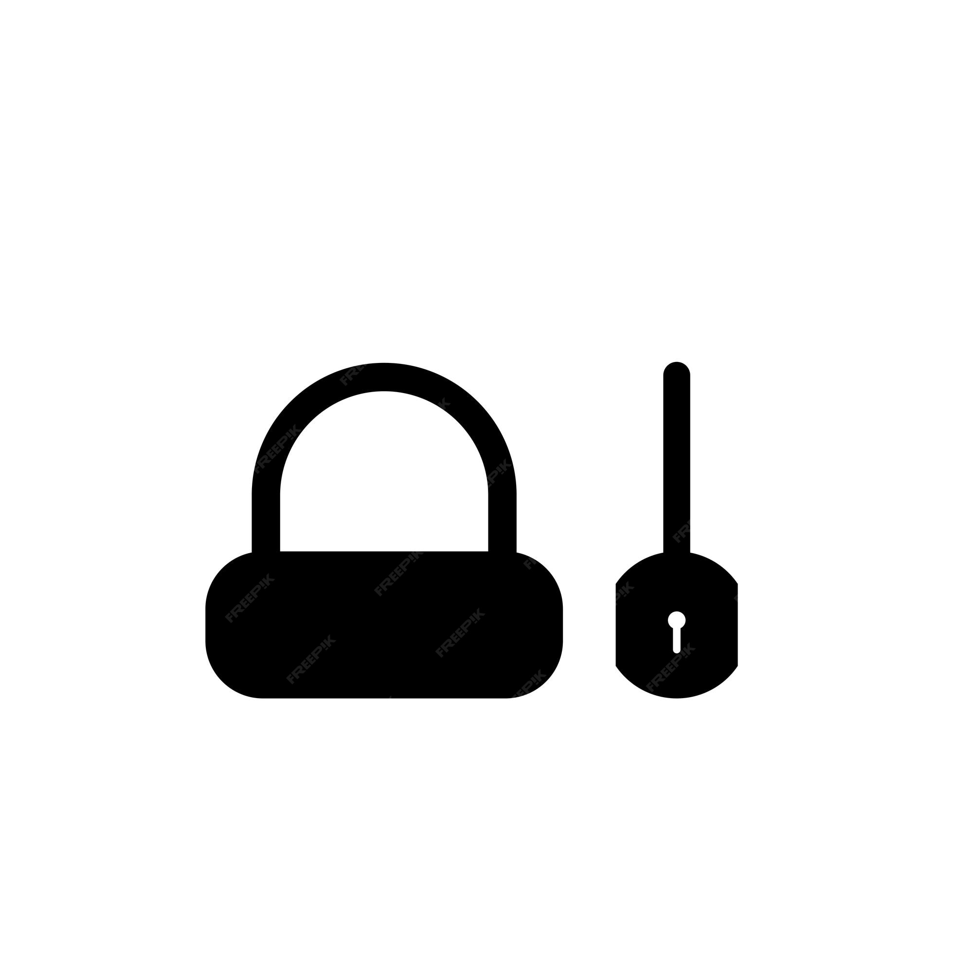 Premium Vector Padlock Icon