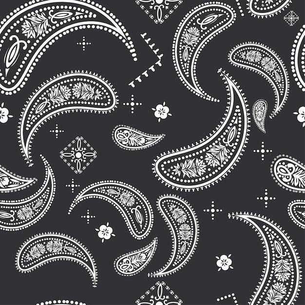 Premium Vector | Paisley seamless pattern Premium Vector | Paisley seamless pattern