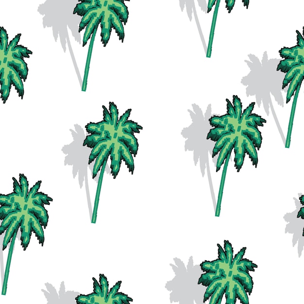 Premium Vector | Palm tree seamless pattern palm tree background palm ... Premium Vector | Palm tree seamless pattern palm tree background palm ...