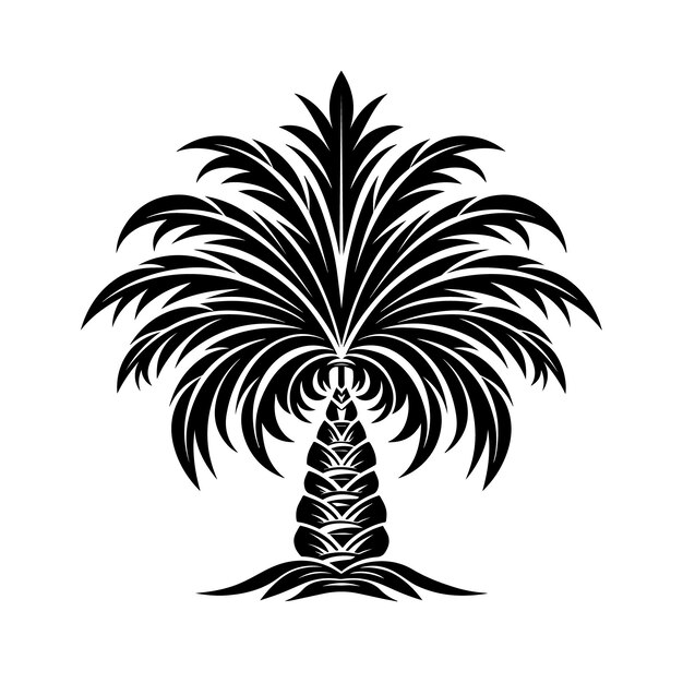 Premium Vector | Palm tree silhouette vector Premium Vector | Palm tree silhouette vector