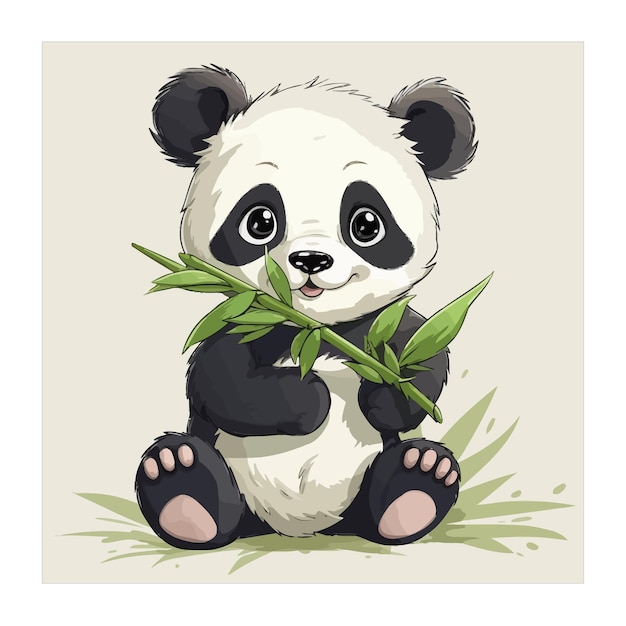 Panda Vector Illustration Baby Panda Vector | Premium AI-generated vector Panda Vector Illustration Baby Panda Vector | Premium AI-generated vector
