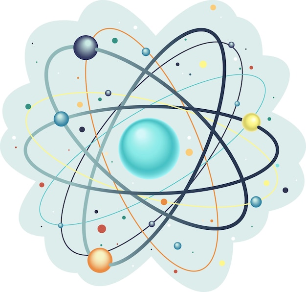 Premium Vector Particle Atom