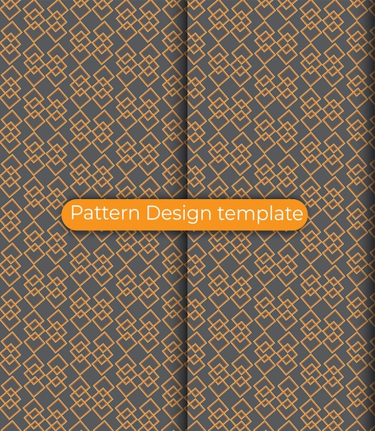 Premium Vector | Pattern Design Template Premium Vector | Pattern Design Template