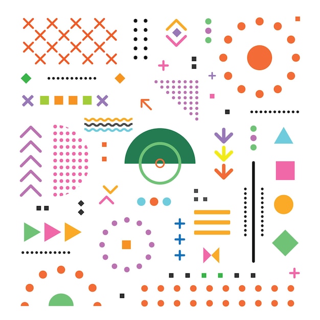 Premium Vector | Pattern hipster abstract vector illustration form ... Premium Vector | Pattern hipster abstract vector illustration form ...
