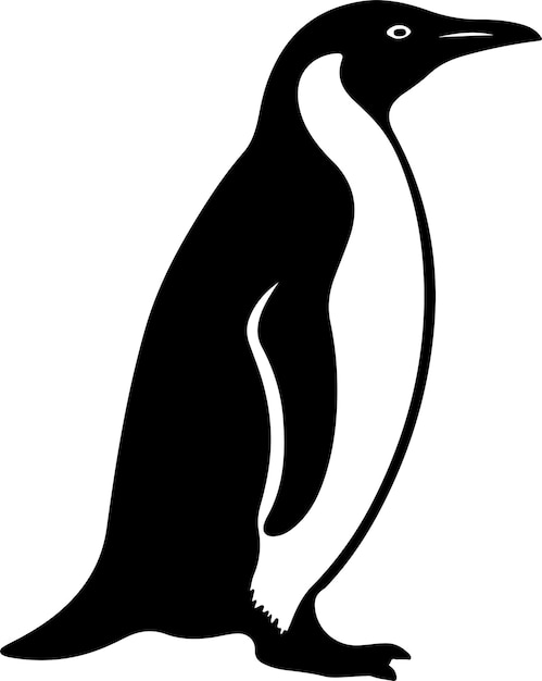 Premium Vector | Penguin Silhouette Vector Illustration White Background Premium Vector | Penguin Silhouette Vector Illustration White Background
