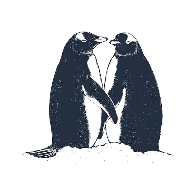 Premium Vector | Penguins vector illustration penguins Premium Vector | Penguins vector illustration penguins